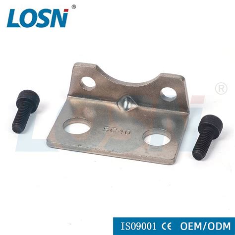 Iso Standard Lb Type Pneumatic Cylinder Foot Bracket Pneumatic