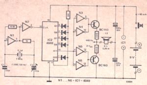 Making An Electronic Tuning Fork Circuit Making Easy Circuits
