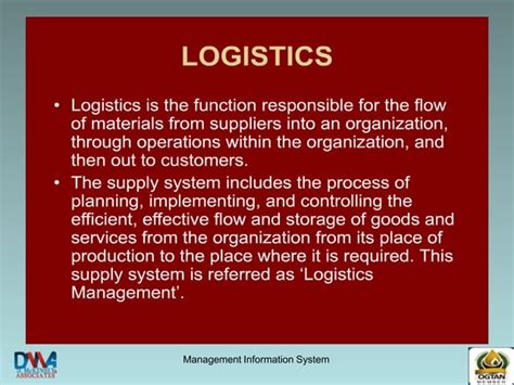 Supply Chain Management Information Systemspptx