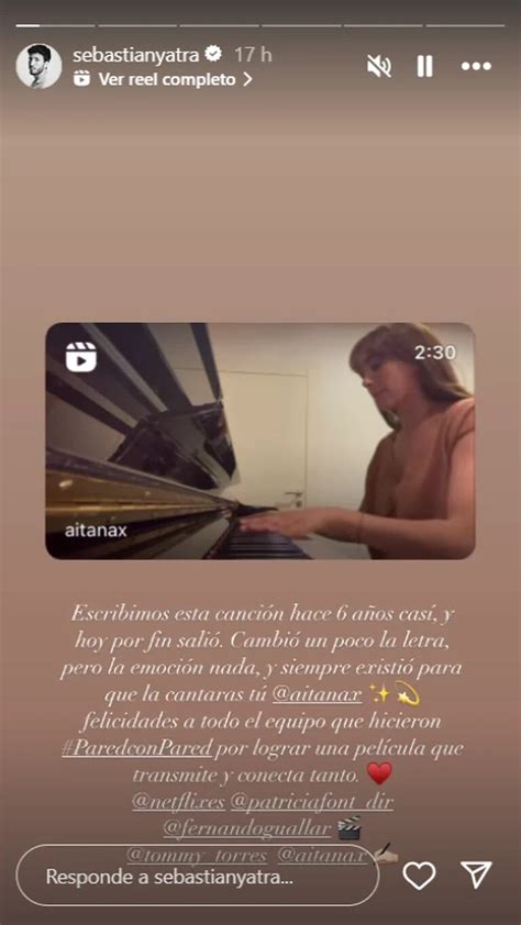 Aumentan Los Rumores De Una Posible Reconciliaci N Entre Aitana Y Sebasti N Yatra Un Mensaje