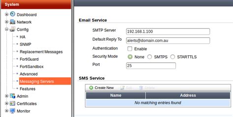 Als Tech Corner How To Send Email Alerts From A Fortigate