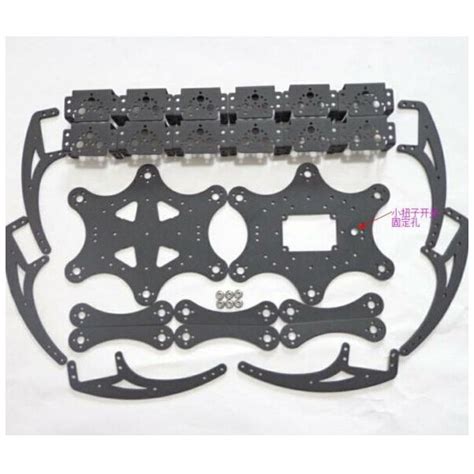 18 Dof Aluminium Metal Hexapod Robot Spider Six Footfeet Robotic Frame