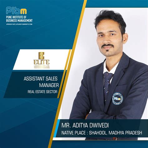 Extending A Warm And Hearty Wish Pibm Congratulates Mr Aditya Dwivedi For Getting Placed At