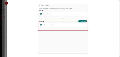Add A Vevox Survey To A Minerva Module Digital Education Systems Help