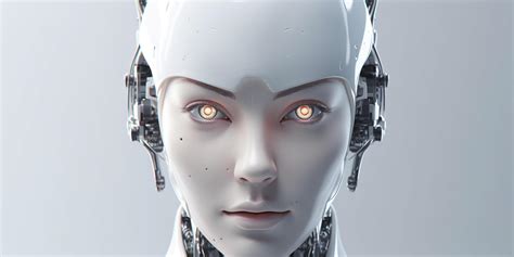 Female Robot Face