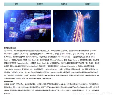 基于web的静态校园新闻网站系统设计与实现（含论文和静态网站源码）基于web的网站设计与实现论文 Csdn博客