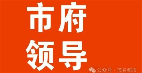 化州市人民政府领导班子！腾讯新闻