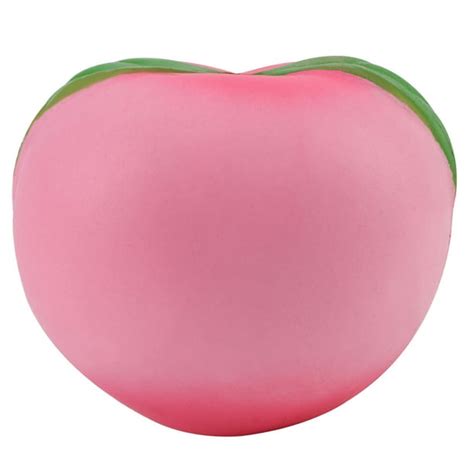 Squishy Toyscented Peach Fruit Squishy Slow Rising Toy Soft Squeeze