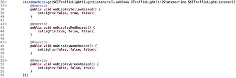 Traffic Light Java