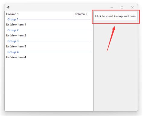 Listview Listviewgroupcollectioninsert Not Working Properly Incorrect