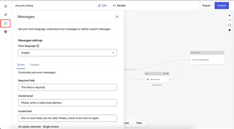 customize error messages in forms auth0 community