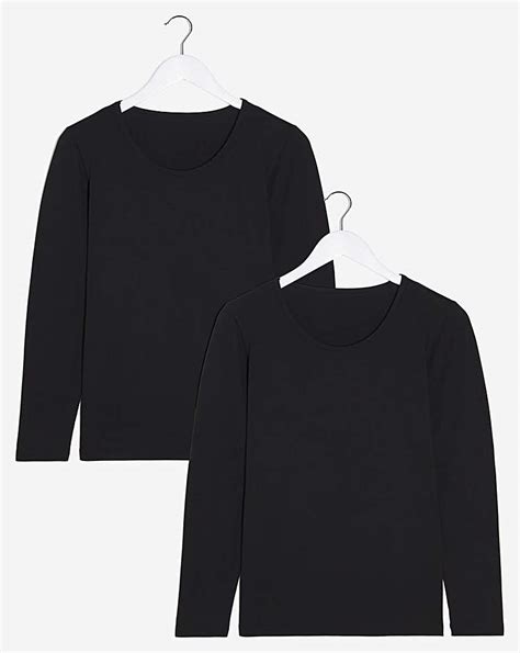 2 Pack Long Sleeve Tops Jd Williams