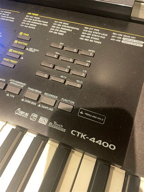 Casio Keyboard Ctk 4400 Hobbies And Toys Music And Media Musical Instruments On Carousell
