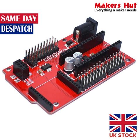 Nano 328p Io Shield Expansion Board For Arduino Makers Hut