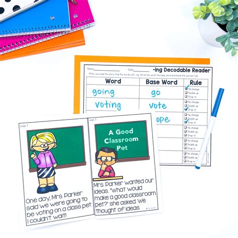 Activities To Teach How To Add Suffixes Ed And Ing The Sassy Apple