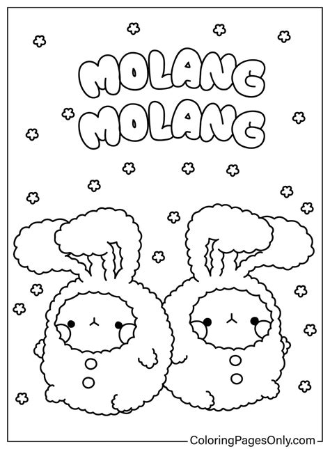 Más De 20 Páginas Para Colorear De Molang Pdf Para Imprimir Y Colorear En Línea Gratis