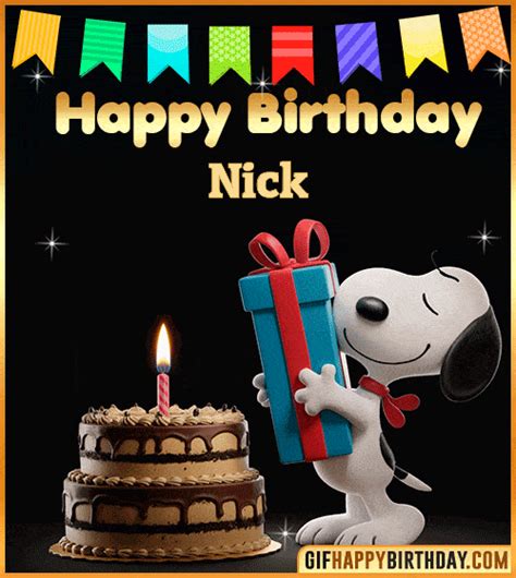 🎉 Happy Birthday Nick  🎂 Funny And Personalized Animated Wishes