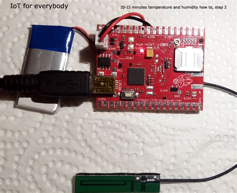 Lte Catm1 Or Gsm Temperature And Humidity Iot Cloud Monitoring Using Xyz Miot
