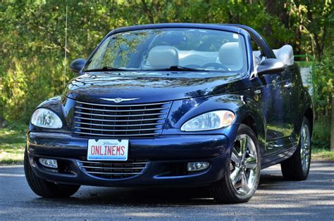 No Reserve 25k Mile 2005 Chrysler Pt Cruiser Gt Convertible For Sale On Bat Auctions Sold For