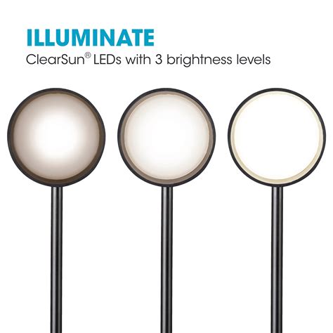 Ottlite Wellness Series Switch 3 In 1 Rechargeable Task Lamp