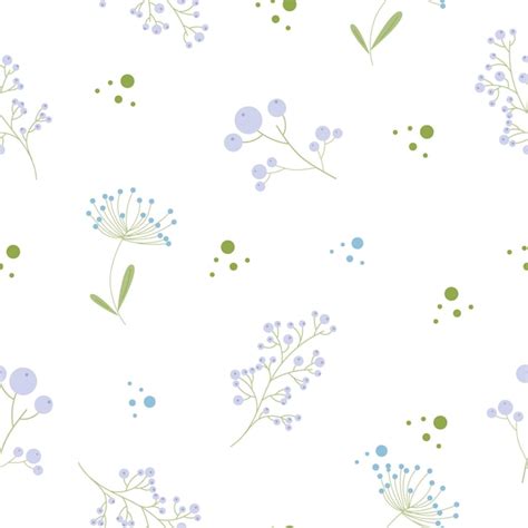 Premium Vector Pattern Of Leaf Grass In Pastel Color Vector