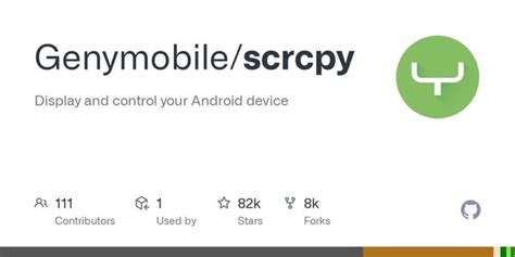 Github Genymobile Scrcpy Display And Control Your Android Device R Devel