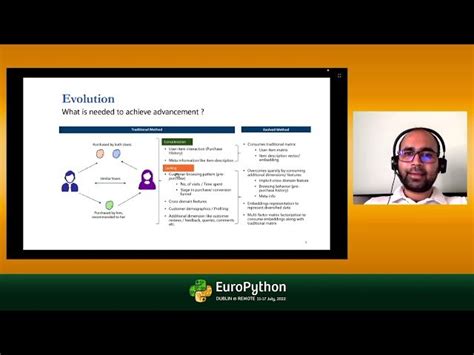 Europython Talk A Network Embeddings Based Recommendation Model With