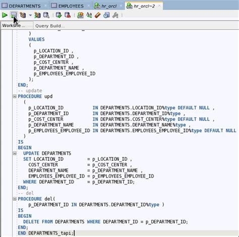 Testing And Debugging Procedures Using Sql Developer 40