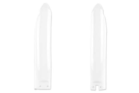 Polisport White Lower Fork Guards 92 04 Kx