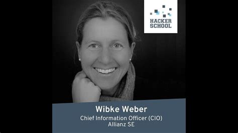 15 Wibke Weber Chief Information Officer Cio Allianz Se Youtube