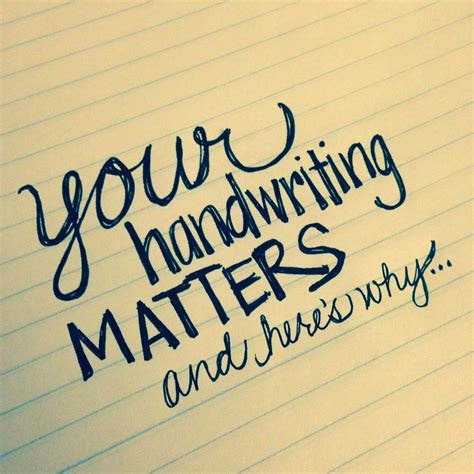 Look To Him And Be Radiant Your Handwriting Matters