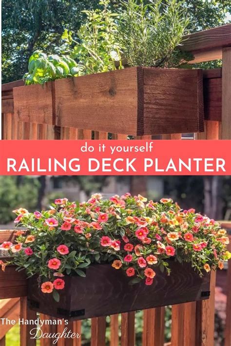 Deck Railing Planters Artofit