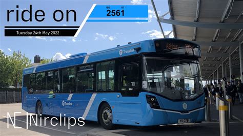 First Day Ride On Ulsterbus Wright Gb Hawk 2561 Yui 3761 Youtube