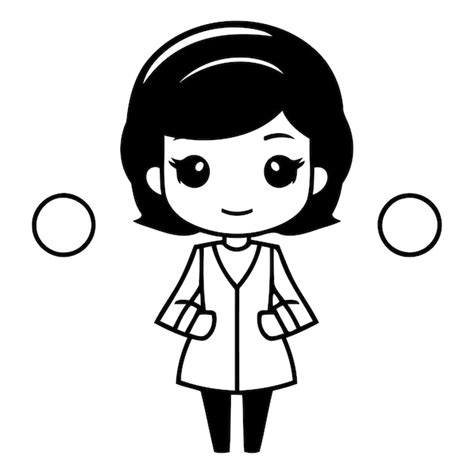 Premium Vector Female Scientist Character Science Cartoon Vector
