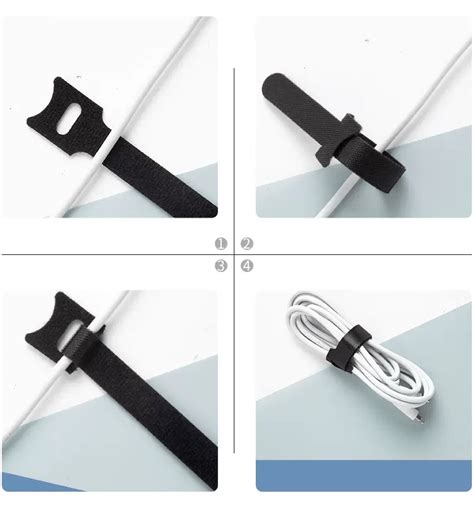 კაბელების სამაგრი ლენტი 10 ცალი Setups Ge