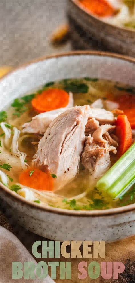Chicken Broth Soup Recipe Meze Magic