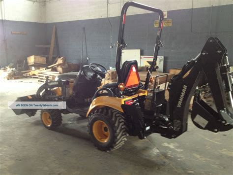 2013 Yanmar Cub Cadet Yanmar Sc2450 Loader Backhoe
