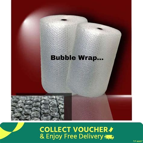 Bubble Wrap Paper Poly 2 Yard 6 Feet Packaging Material Single Side