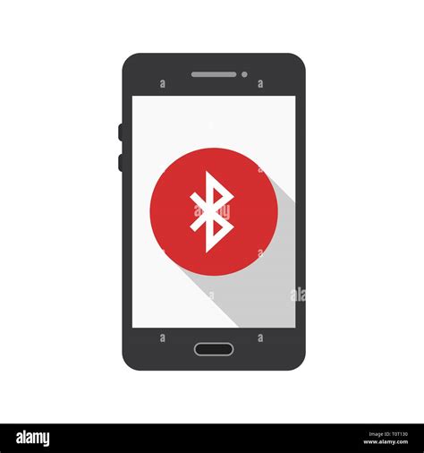 Illustration Bluetooth Mobile Application Icon Stock Photo Alamy