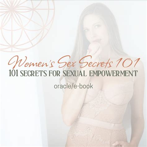 Women S Sex Secrets E Book Oracle Your Peachy Life