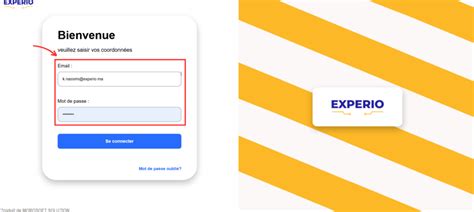 Accès à Experio Experio