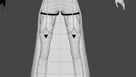 Anime Girl Rigged 3d Model Turbosquid 2127315