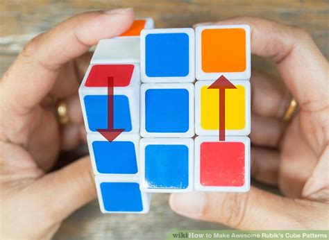3 Ways To Make Awesome Rubiks Cube Patterns Wikihow