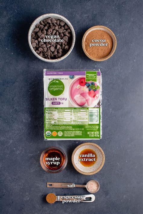 5 Ingredient Silken Tofu Chocolate Mousse Sweet Simple Vegan