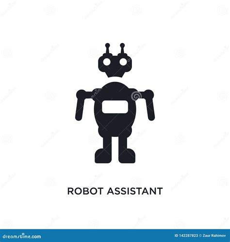 Robot Assistant Isolated Icon Simple Element Illustration From