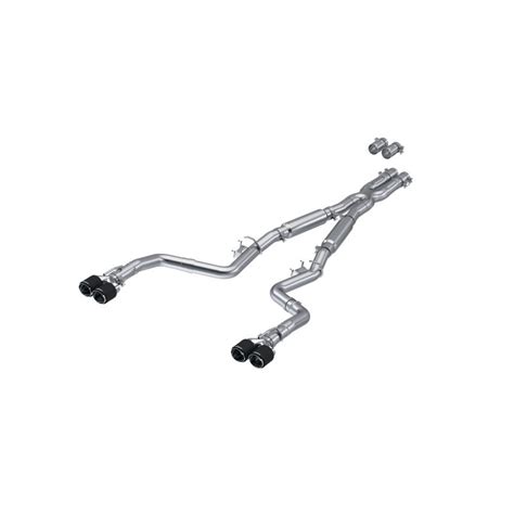 Mbrp 17 Up Dodge Challenger 57l62l64l Carbon Fiber Quad Tip T304