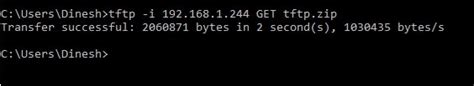 How To Install And Test Tftp Client On Windows 1011 Sysprobs