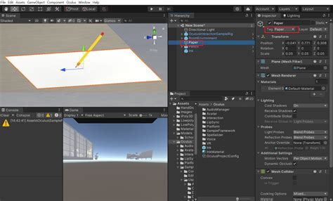 Oculus Hand Interaction Drawing In VR