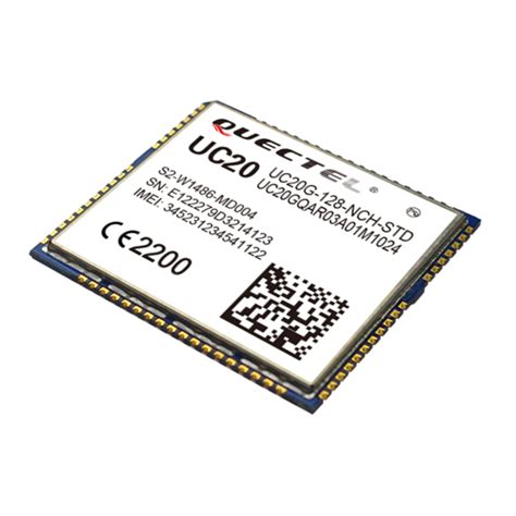 Quectel Uc20 User Manual Pdf Download Manualslib