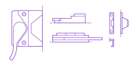 Window Lock Casement Dimensions Drawings Dimensions Com